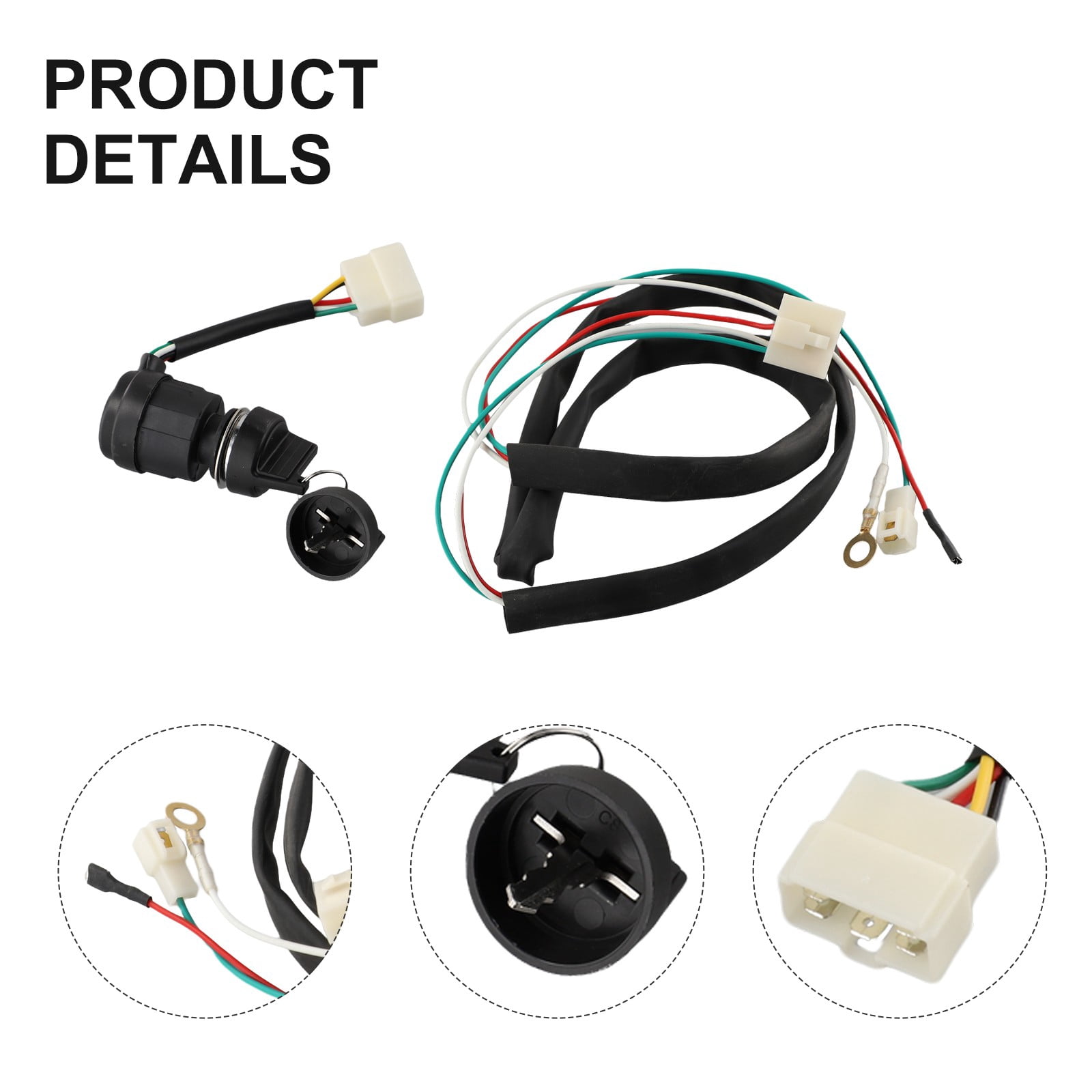 Gas Generator Ignition Key Switch 5 Wire Switch For 178F/186F Cold ...