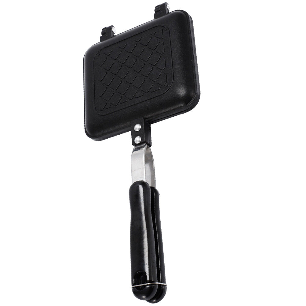 Gas Grill Dual Breakfast Sandwich Maker: Double Sided Sandwich Waffle ...