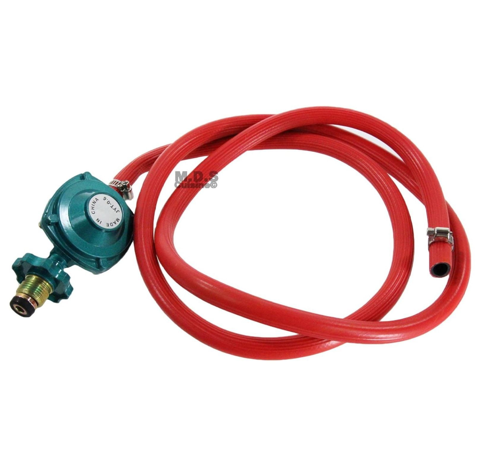 Gas Grill Regulator Hose - 71" Propane Hose & Regulator Set, LP Gas Grill Replacement Hose, Type ...