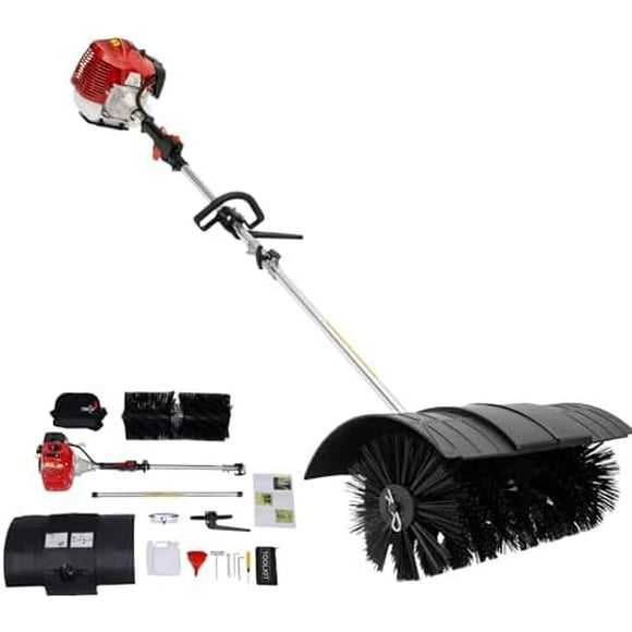 Outdoor Power Sweepers for Yard Cleanup and Garden Maintenance