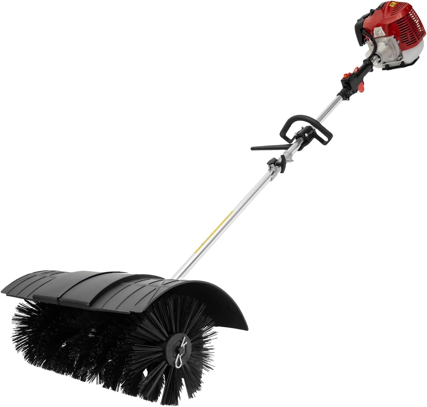 Gas Handheld Sweeper,Outdoor Hand Held Gas Power Broom,52cc 2Stroke ...