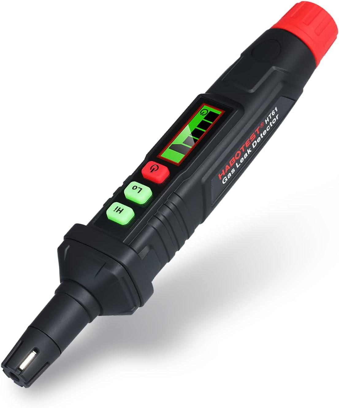 Gas Leak Detector, Handheld Natural Gas Detector with Audible & Visual ...