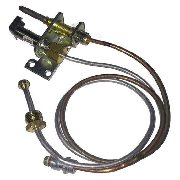 Gas Log Safety Tube and Thermocouple Assembly for Propane (LP) Gas 18 ...