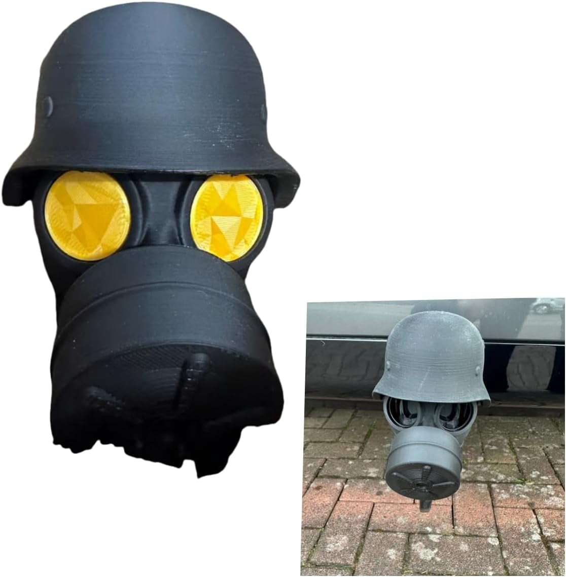 Gas Mask Cover Cap for Trailer Coupling Gas Filter with Screw, Trailer ...