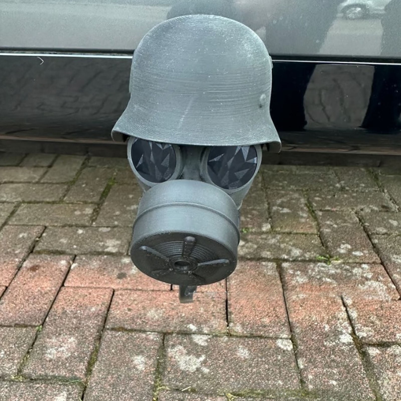 Gas Mask Cover Cap for Trailer Coupling Gas Filter with Screw, Trailer ...