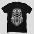 Gas Mask Tribal Post-Apocalyptic Art - Trending Now, H29267 T-Shirt ...