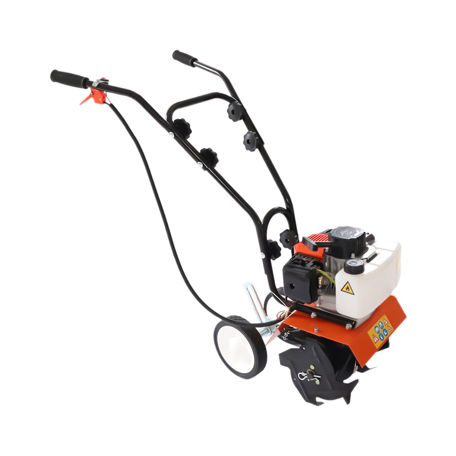 Gas Mini Tiller Cultivator – 1.7HP, 25cm Working Width, Adjustable ...