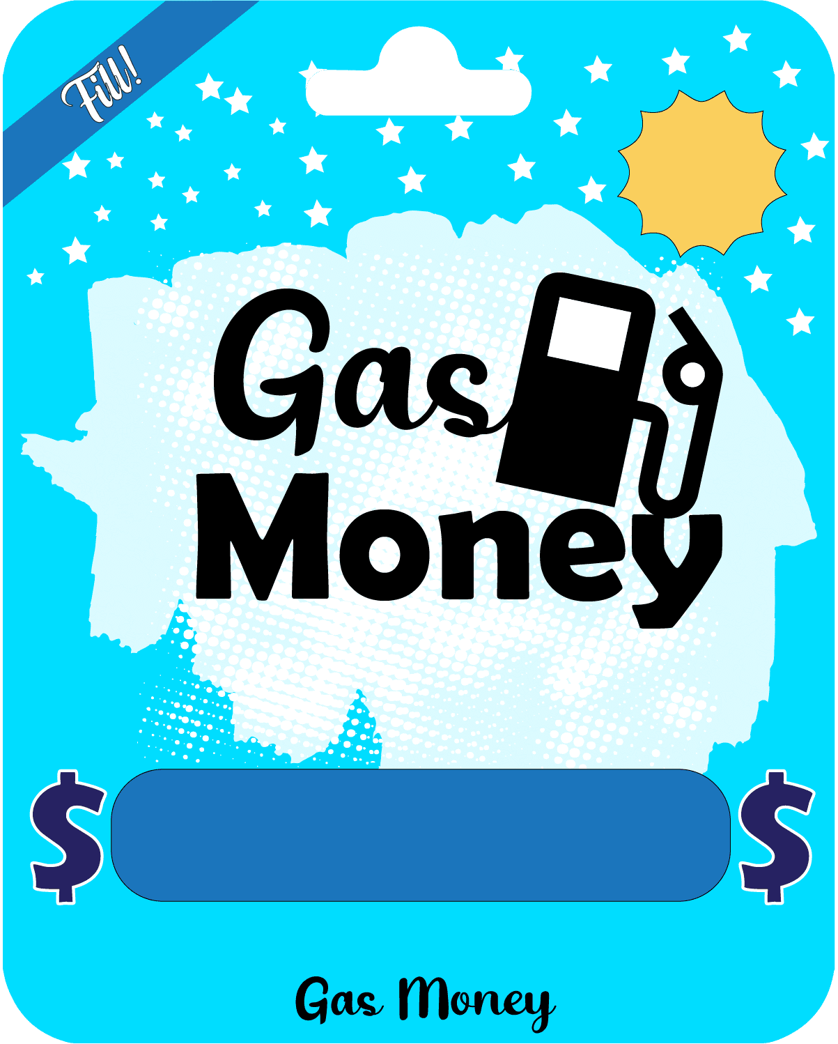 Gas Money Card Holder | Gas Gift Card | Gas Money Gift Card | Cash Money Card | Gift for Adults ...