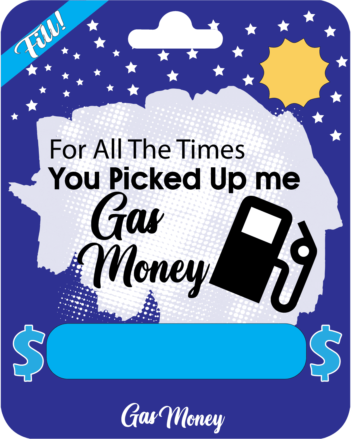 Gas Money Card Holder | Gas Gift Card | Gas Money Gift Card | Cash ...