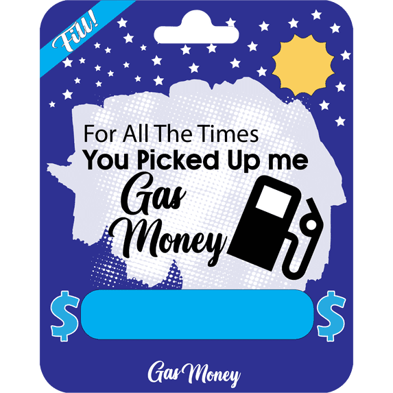 Gas Money Card Holder | Gas Gift Card | Gas Money Gift Card | Cash ...