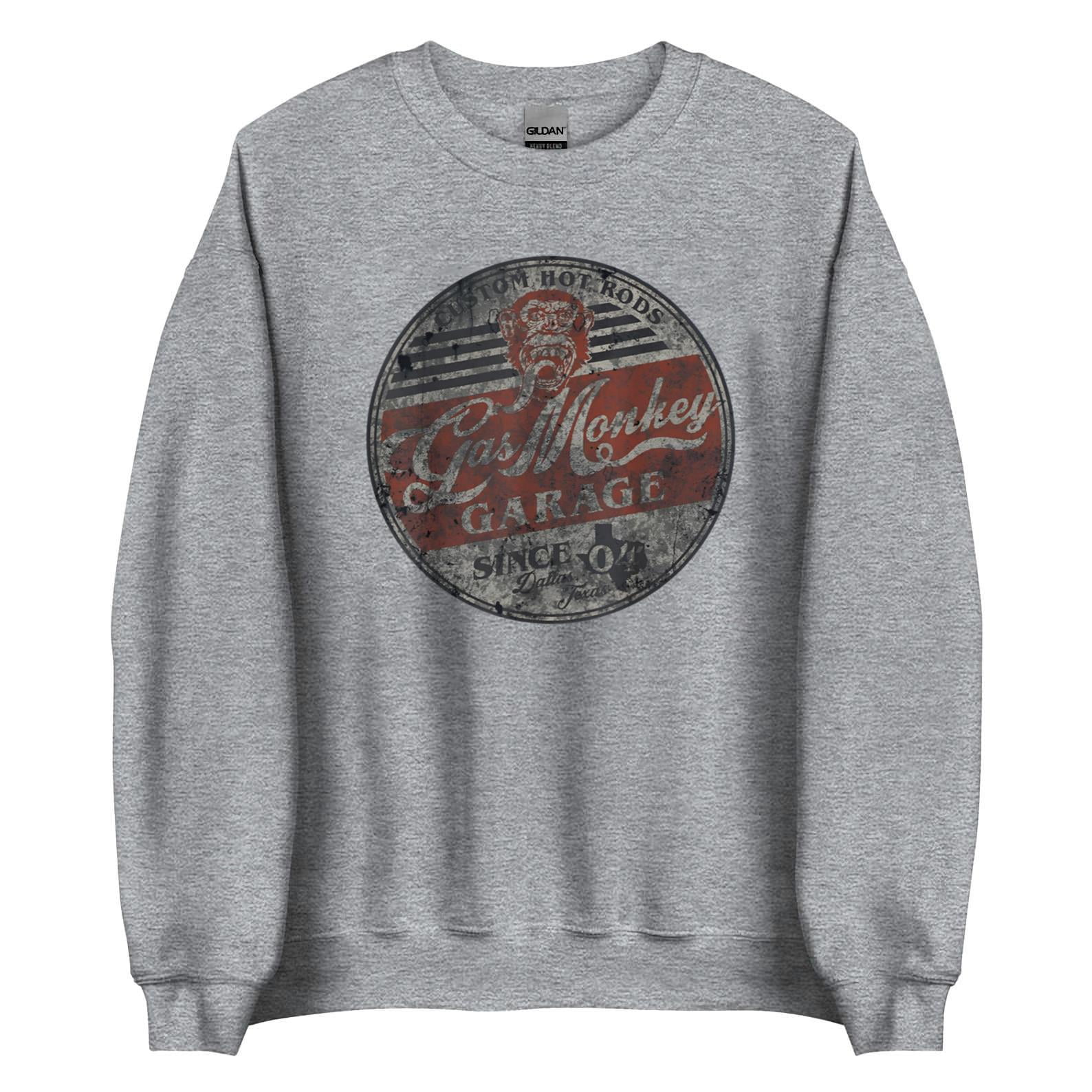 Gas Monkey Garage Custom Hot Rods Since4 Retro Logo Shirt Gift Black ...