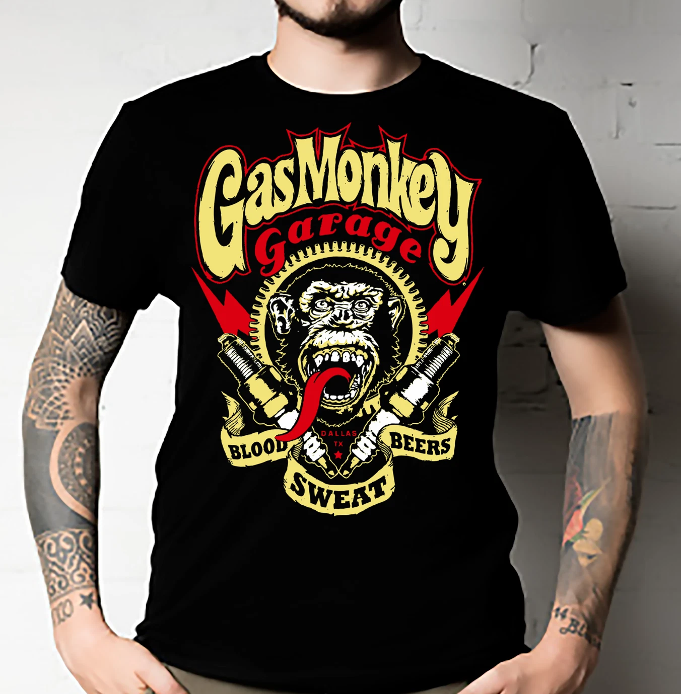Gas Monkey Garage Official GMG Logo Fast N Loud Unisex T-Shirt ...
