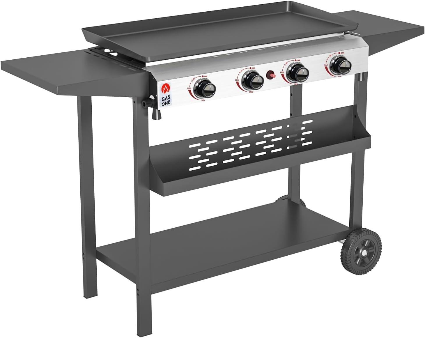 Gas One Flat Top Grill with 4 Burners – Premium Propane Grill with ...
