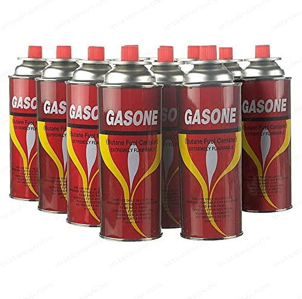 Gas One Gasone Butane - Set of 8 - Fuel Canisters - 8 Cans - Walmart.com