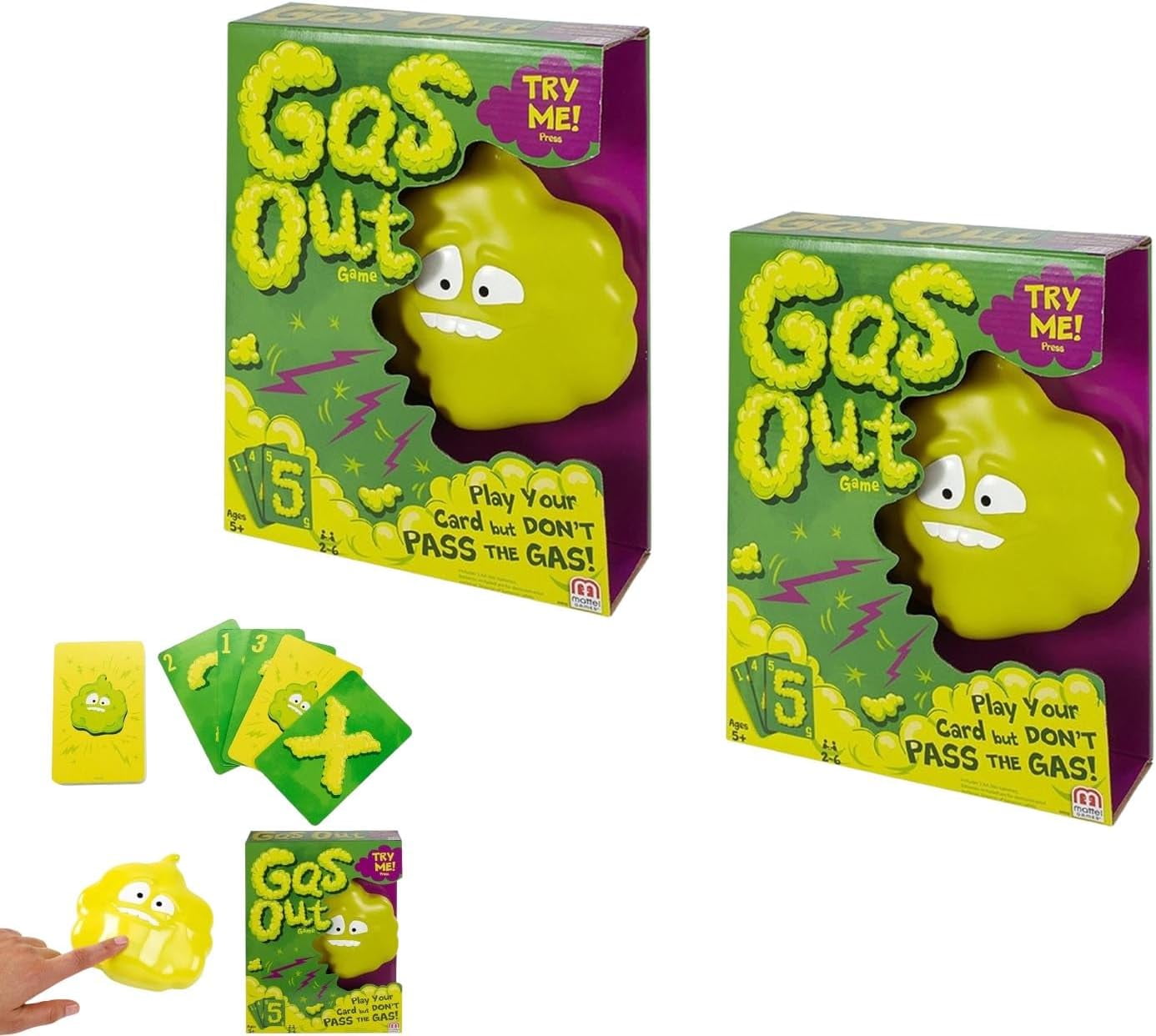 Gas Out Game,Fart Game,Sound Game,Gas Out for Kids,Farting Board Games ...