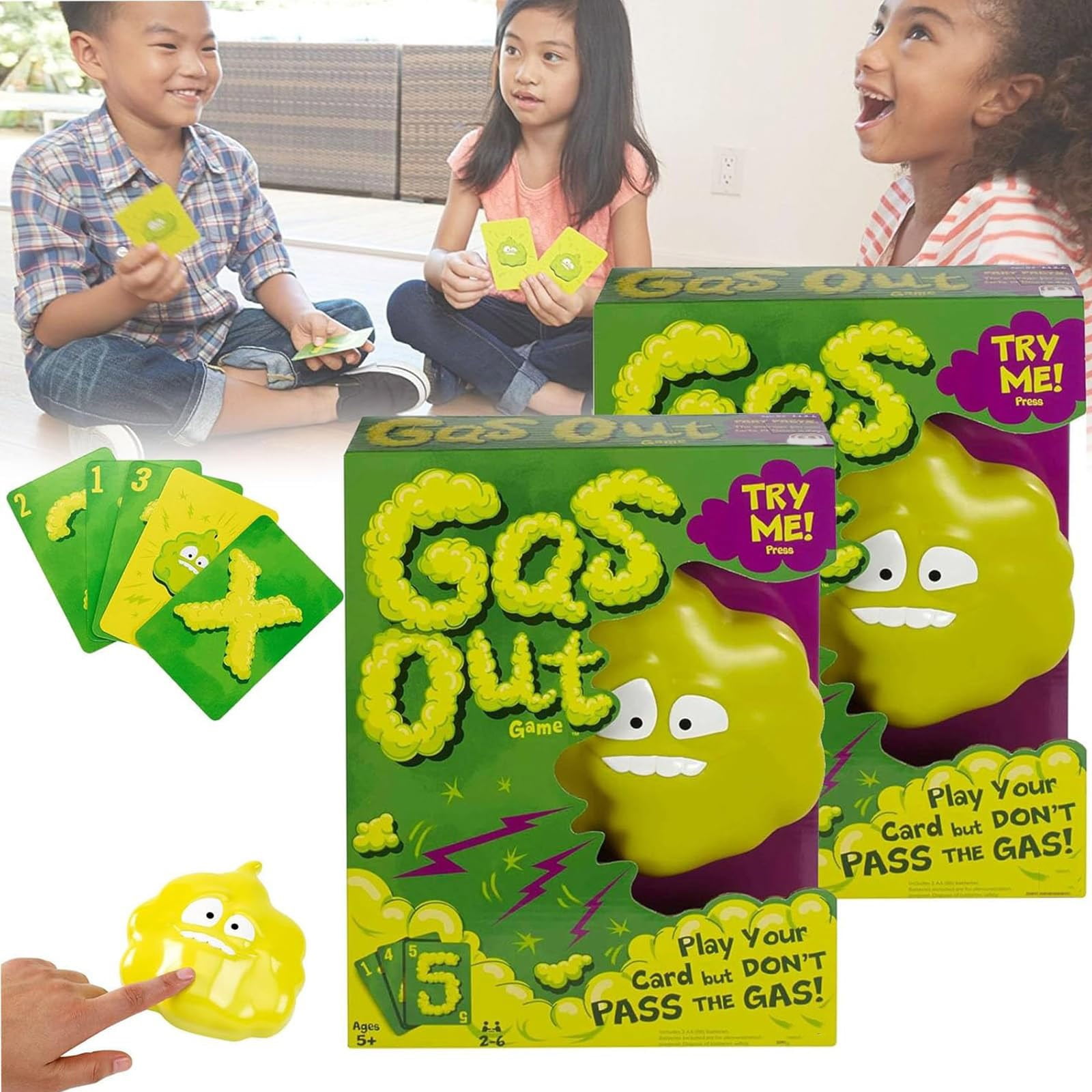Gas Out Game, Gas Out Game for Kids, Gas Out for Kids, Family & Game ...