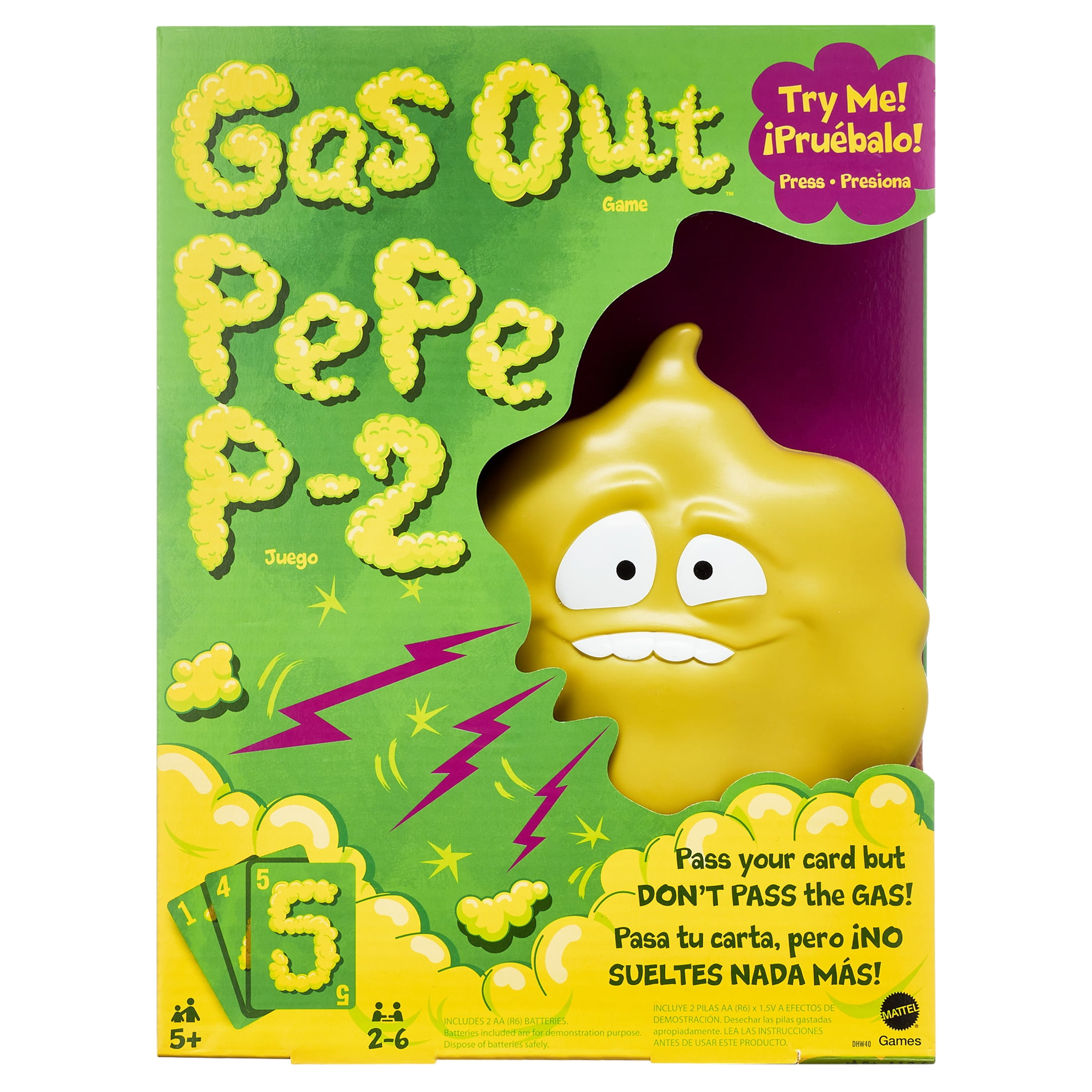 Gas Out Kids Game for Family Night with Hilarious Electronic Fart ...