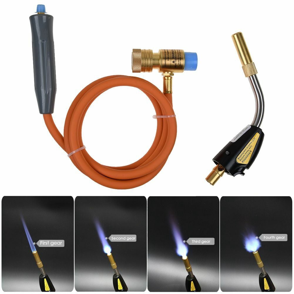 Gas Plumbing Turbo Burner Torch Propane Soldering Brazing Welding Hose ...