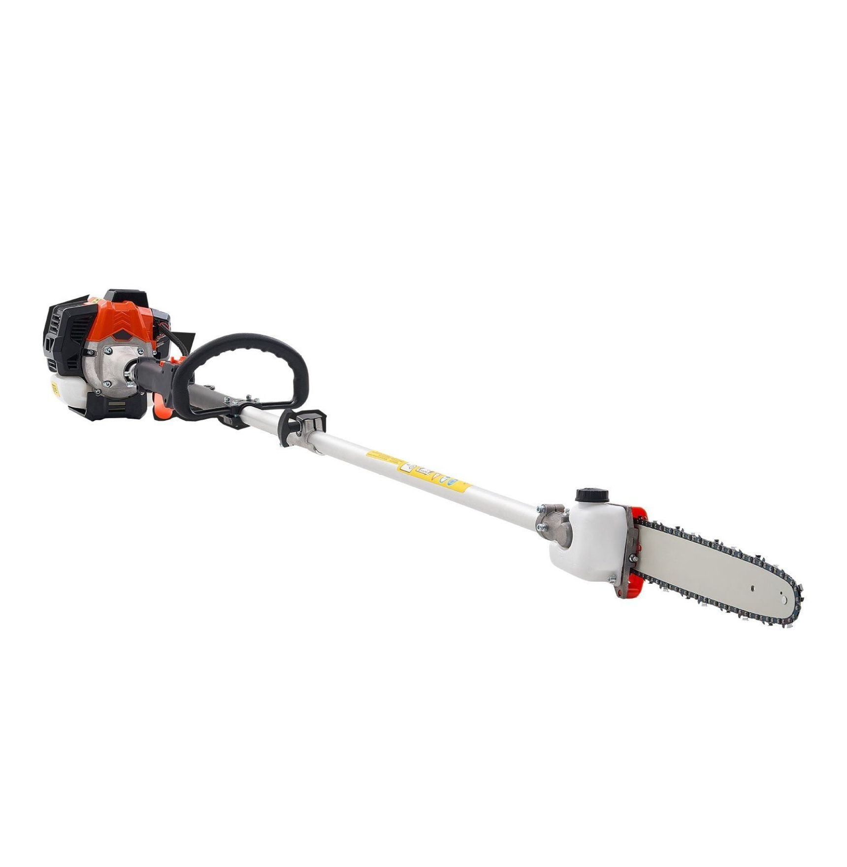 Gas Pole Saw 25CC 2-Stroke Extendable Tree Trimmer 12 Inch Cutting Bar ...