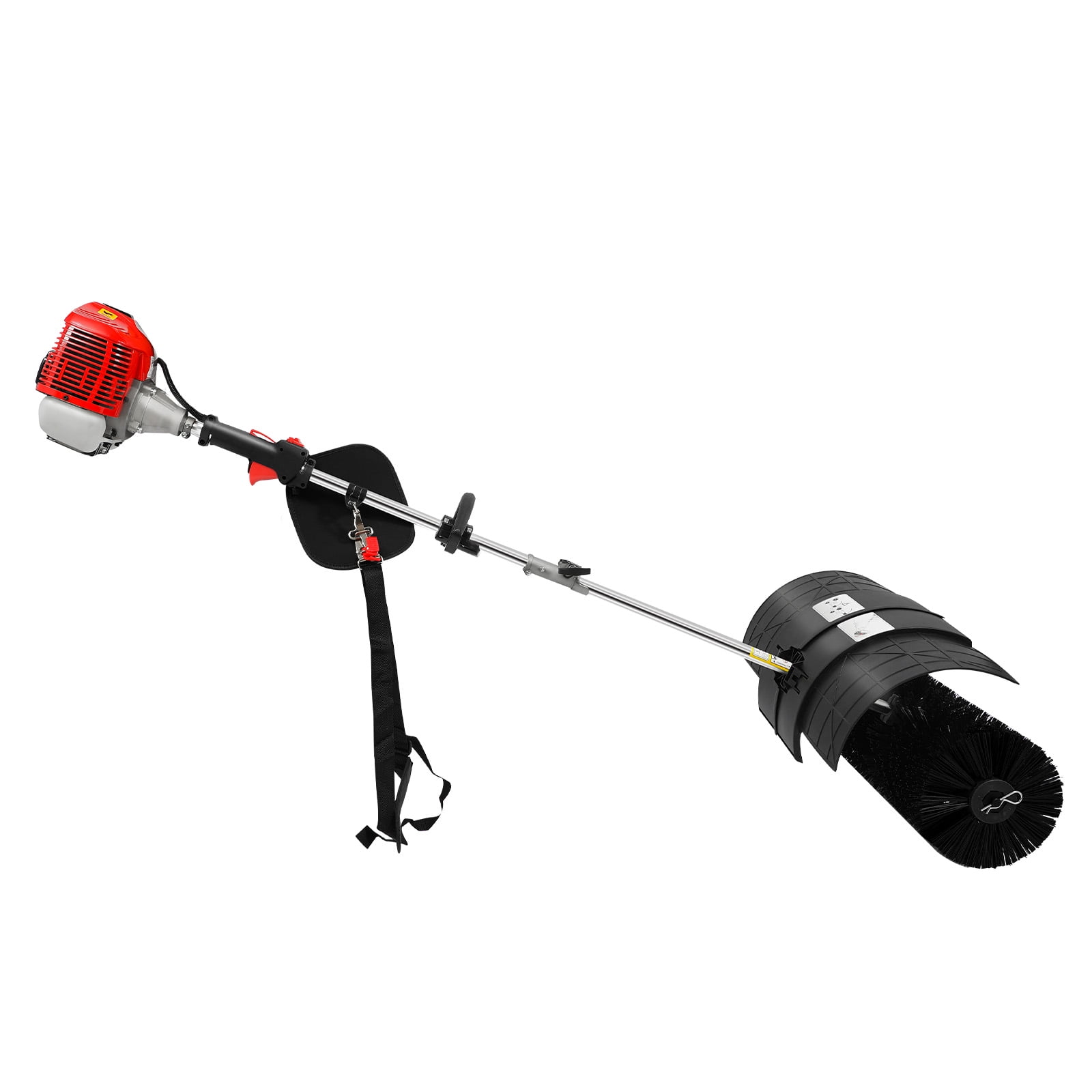 Gas Power Sweeping Broom with 20.47-Inch Nylon Brush, 1.7kW Power ...