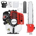 Gas Powered Pole Saw,26CC Extendable Reach to 9.8FT,2 Cycle Powerful ...