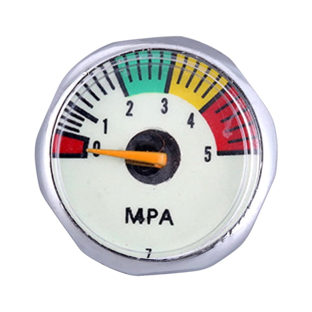 Gas Pressure Meter 5MPA Propane-Tank Gauge Level Indicator 25mmDiameter ...