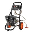 Gas Pressure Washer 2900 PSI and 1.85 Max GPM, with Spray Gun and Wand ...