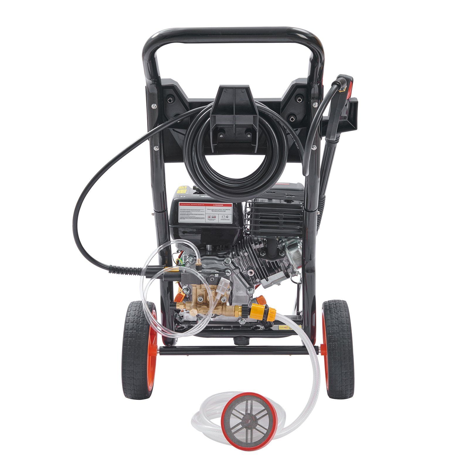 Gas Pressure Washer 3600 PSI 2.6 GPM, 5 Nozzles w/ Extension Wand & Gun ...