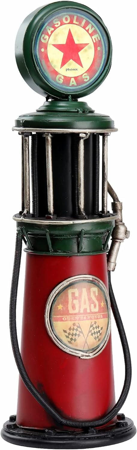 Gas Pump Model Home Decor Money Piggy Bank Metal Gas Station Gasoline ...