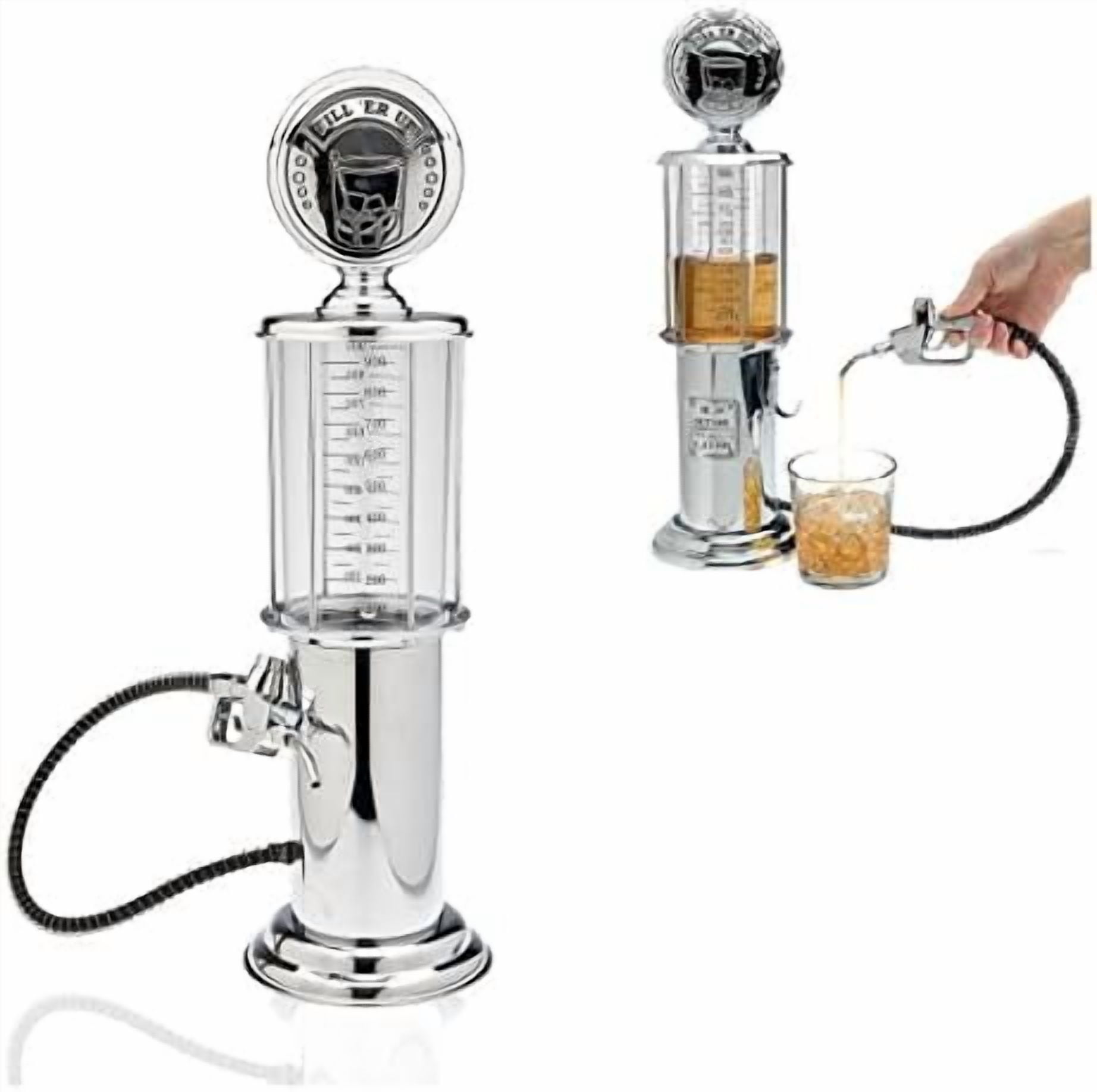 Gas Pump Whiskey / Bourbon Decanter - Liquor Dispenser for Vodka, Rum ...