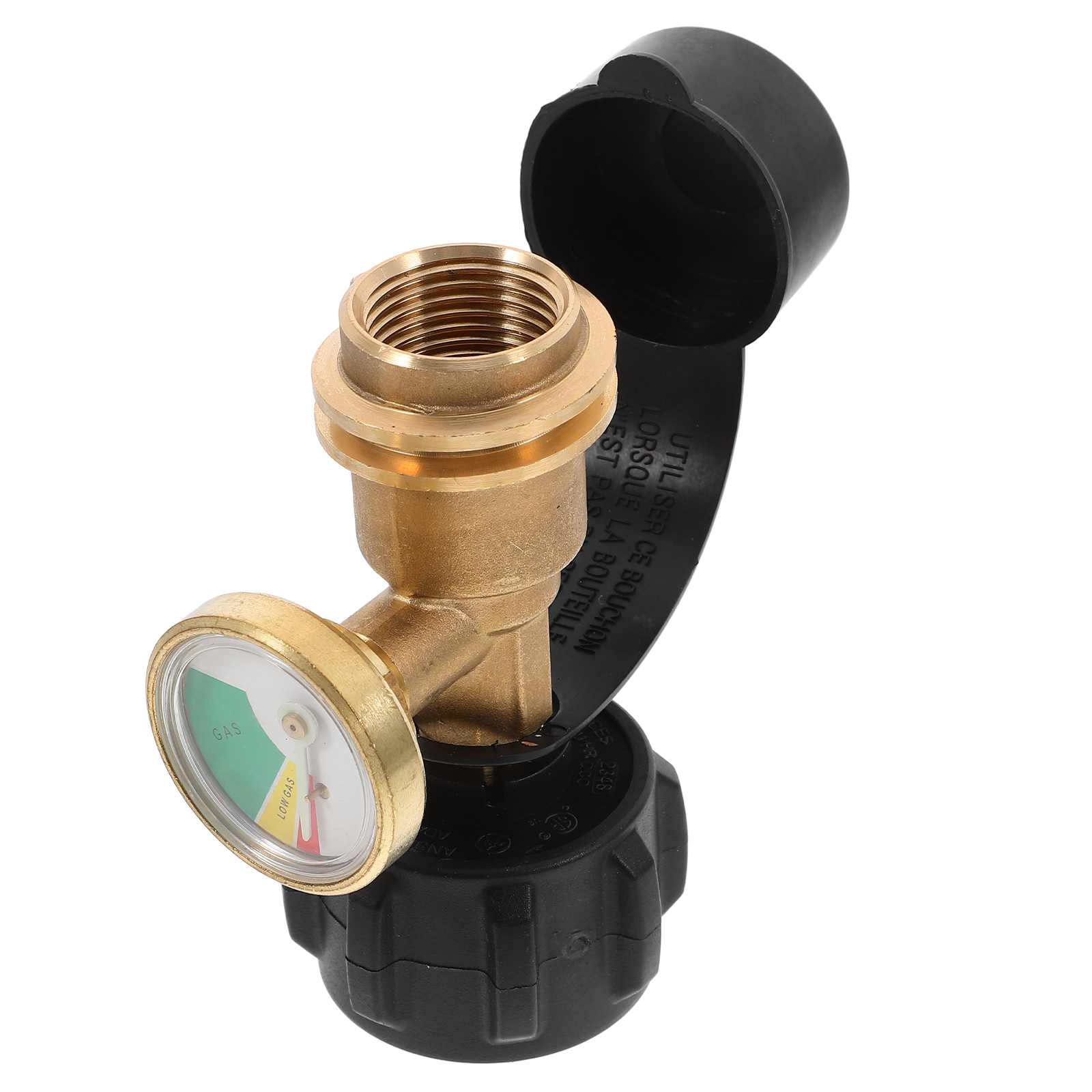 Gas Regulator Gas Bottle Adapter BBQ Propane Adapter 9.00X5.00X4.50CM ...