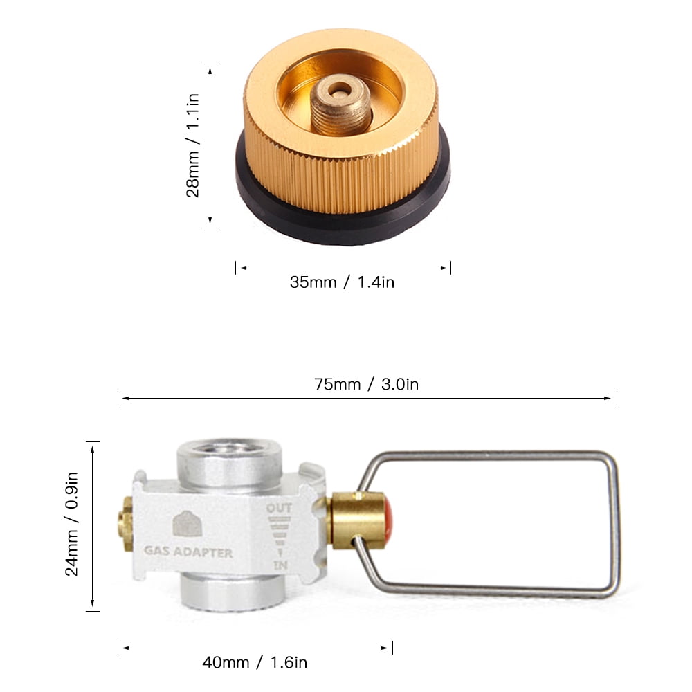 Gas Saver Plus Gas Convertor Shifter Refill Flat Conversion Adapter ...