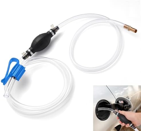Gas Siphon Hose Pump, Manual Water pump, Gasoline Transfer Pump for ...