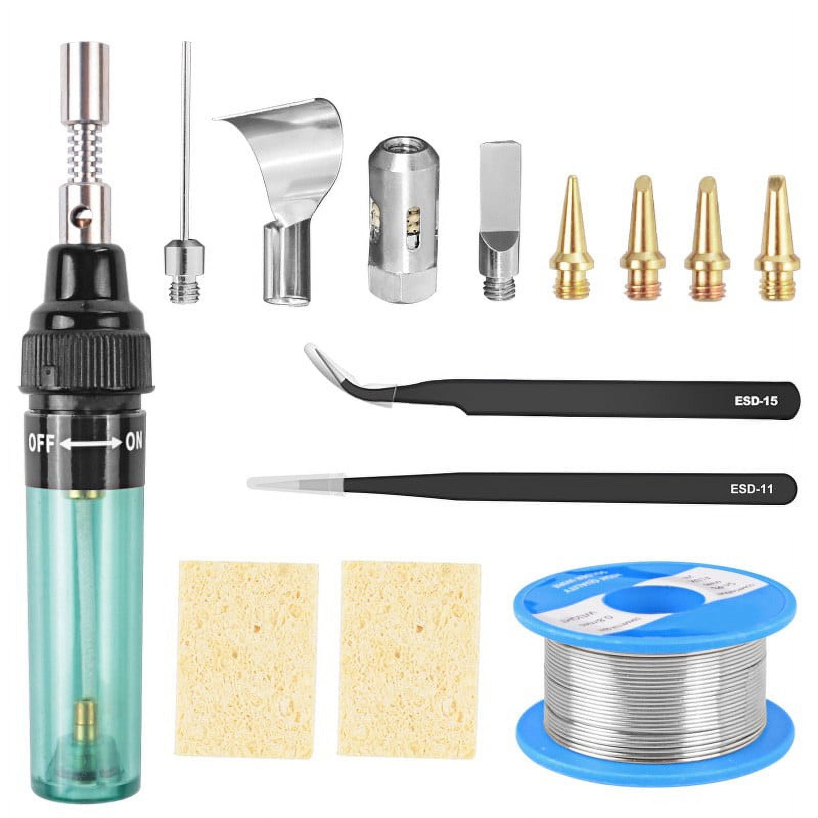 Gas Soldering Iron Set Mt-100 Portable Pneumatic 3-In-1 Electric ...