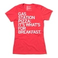 Gas Station Pizza Graphic Tee TShirt Gift - Walmart.com