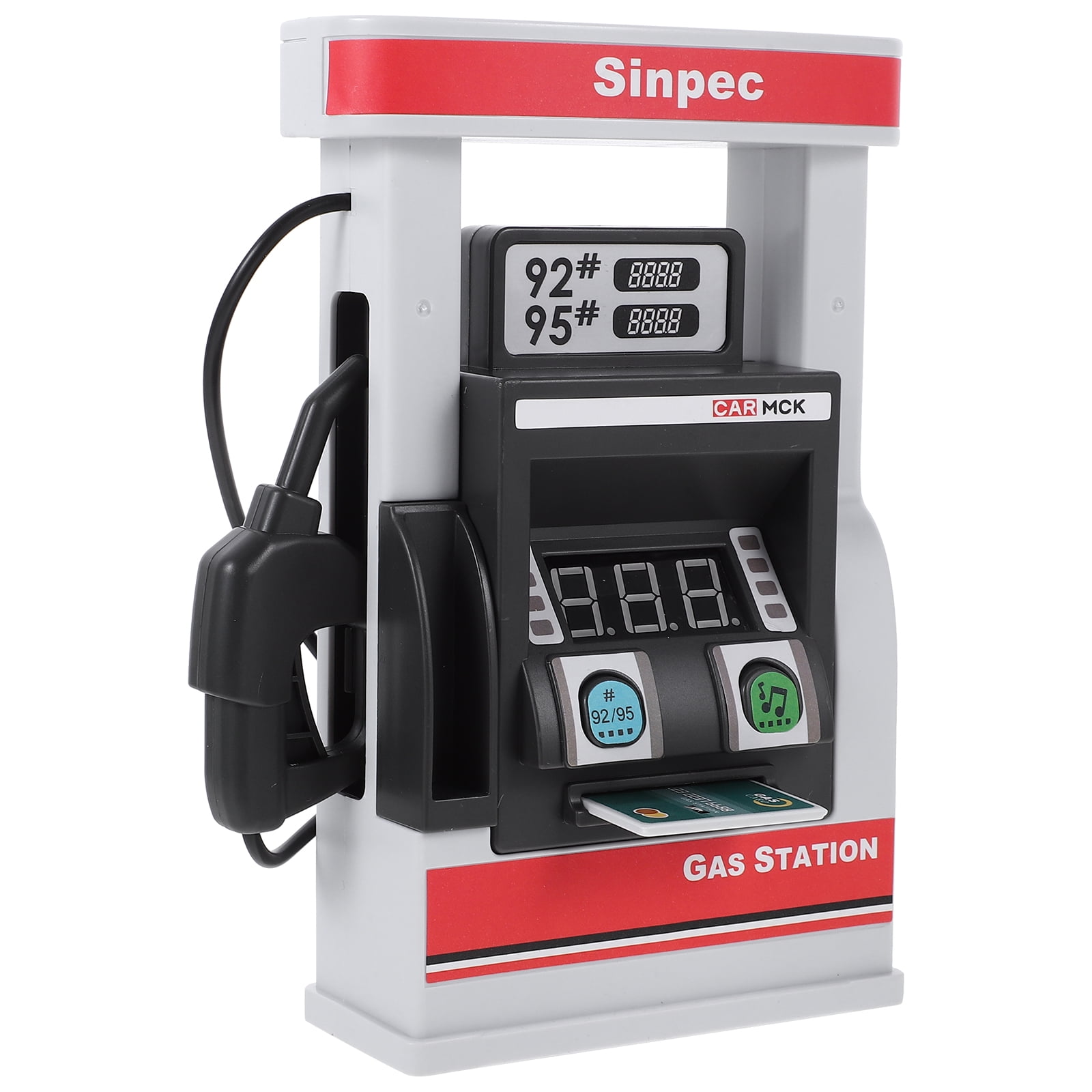 1 Set Simulation Gas Pump Toy Play House Set for Kids Early Education ...