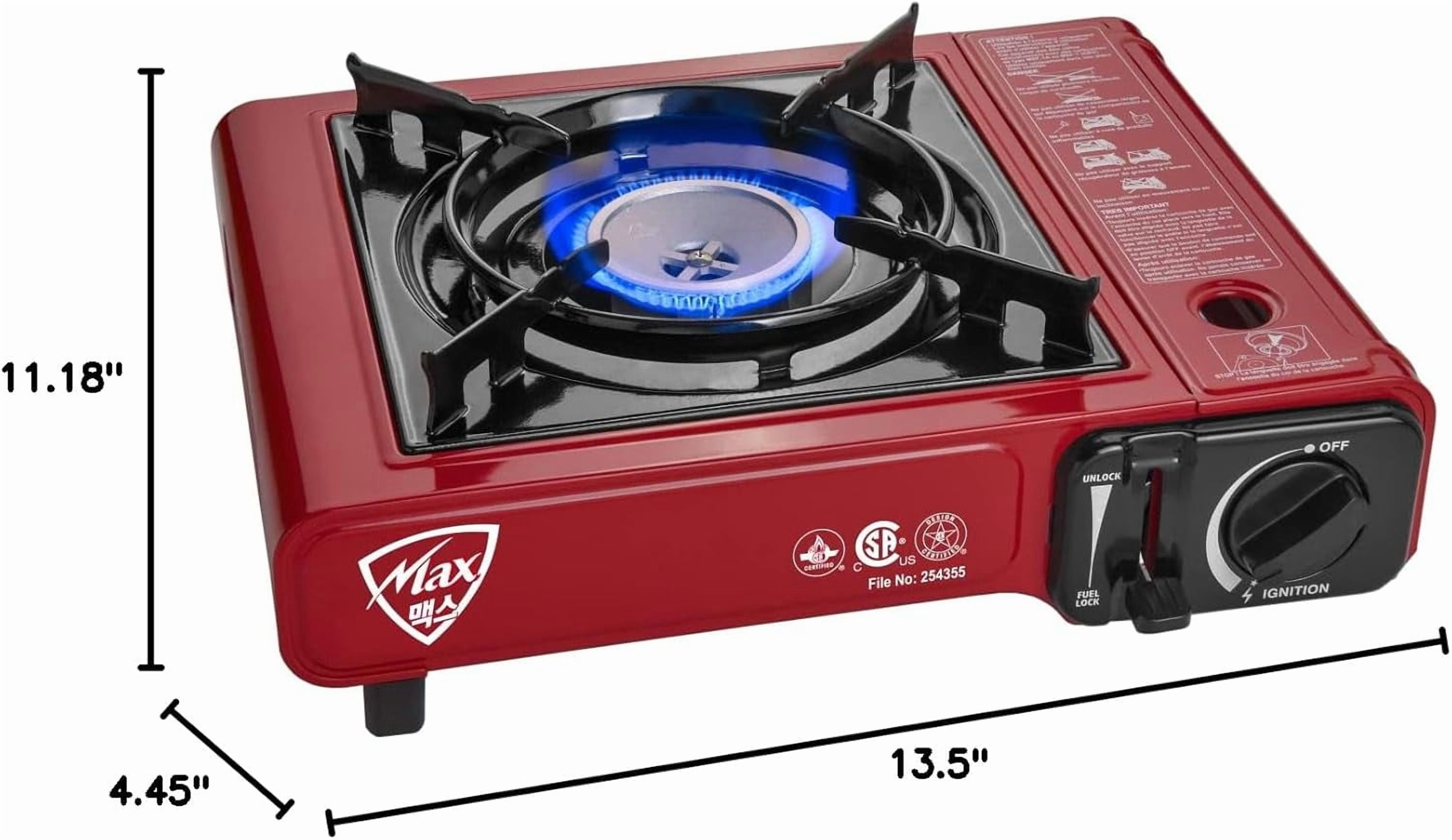 Gas Stove -2500, 8000 BTU Stove with Carrying - Walmart.com