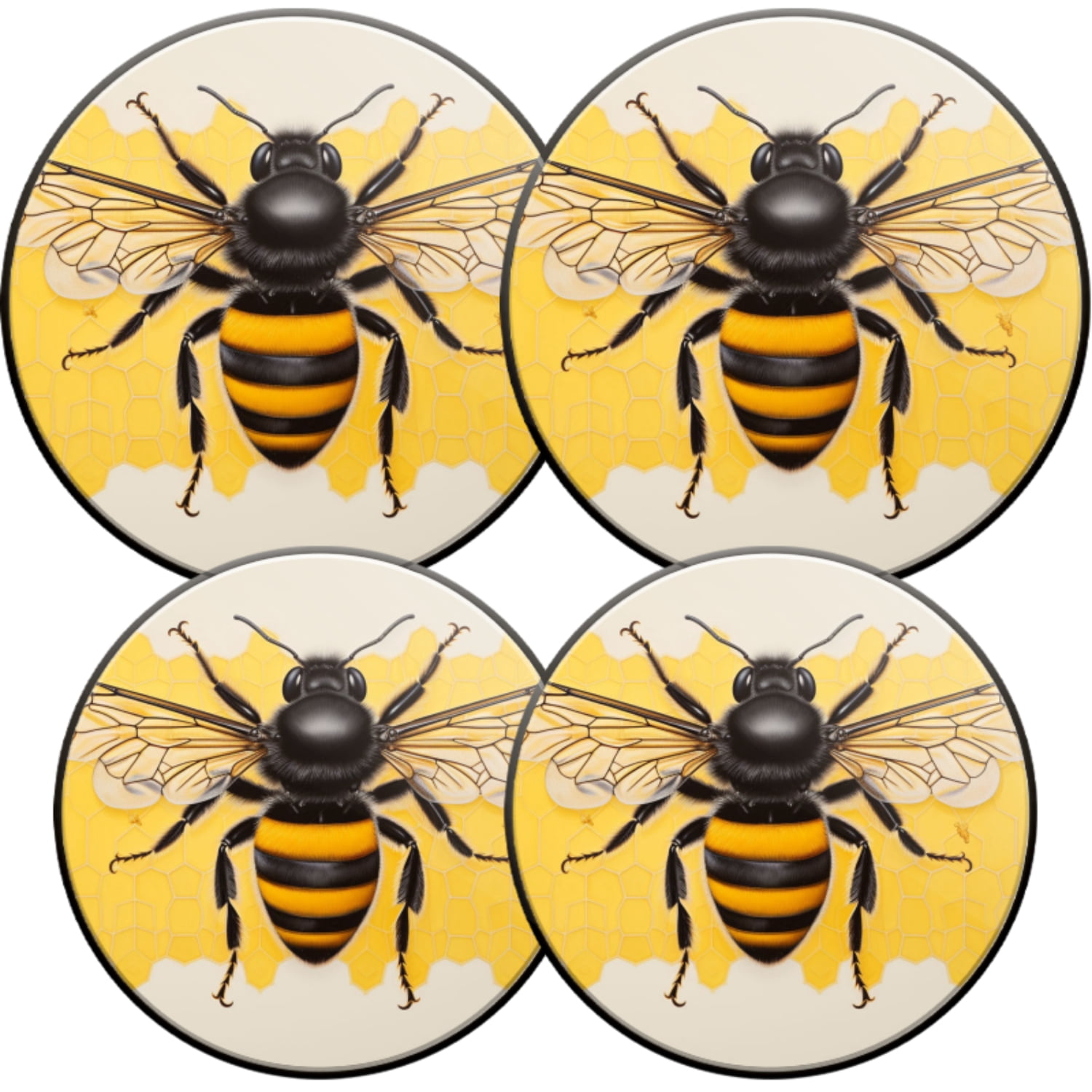 Gas Stove Burner Cover,Electric Stove Top Protector,Easy to Clean,Bee ...