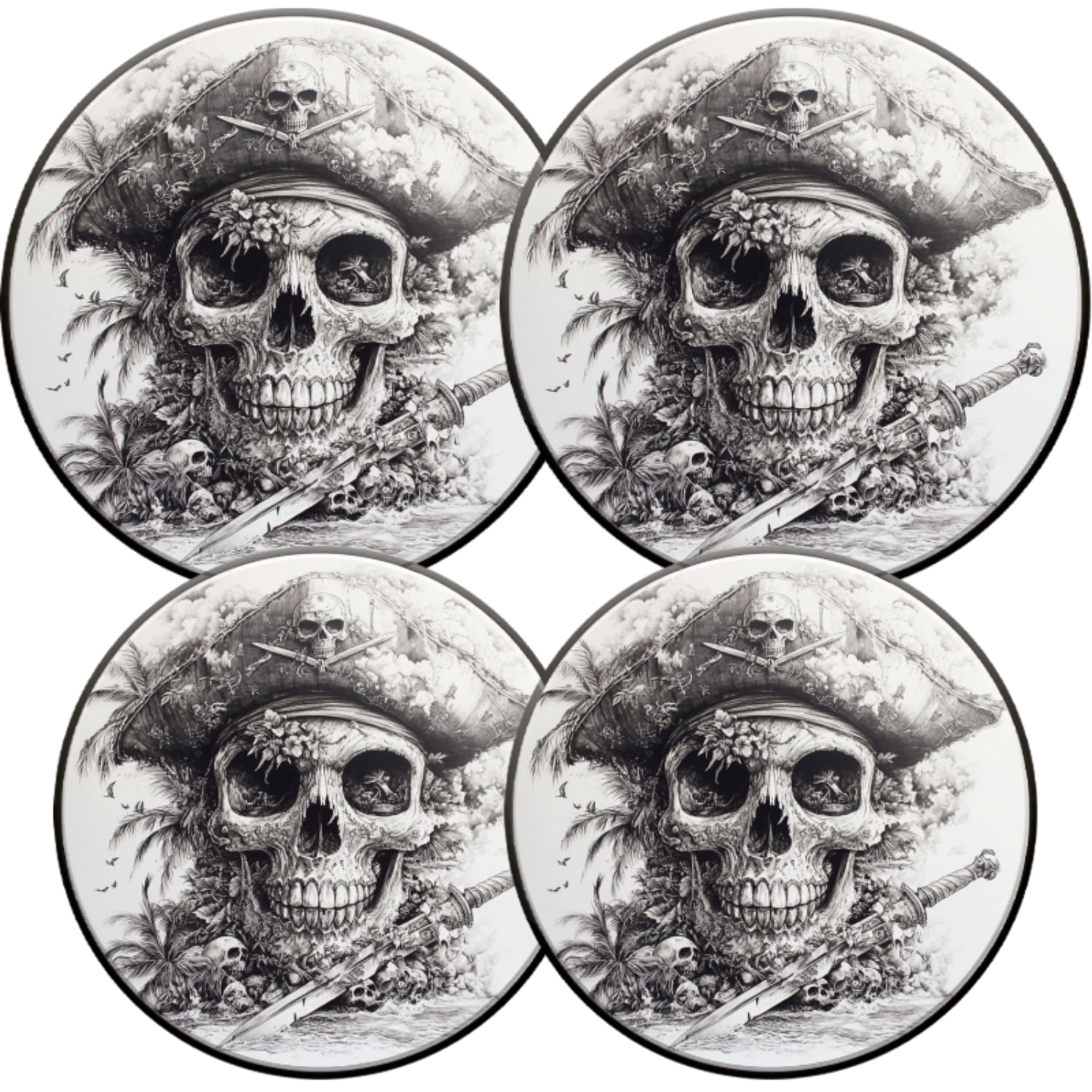 Gas Stove Burner Cover,Electric Stove Top Protector,Easy to Clean,Skull ...
