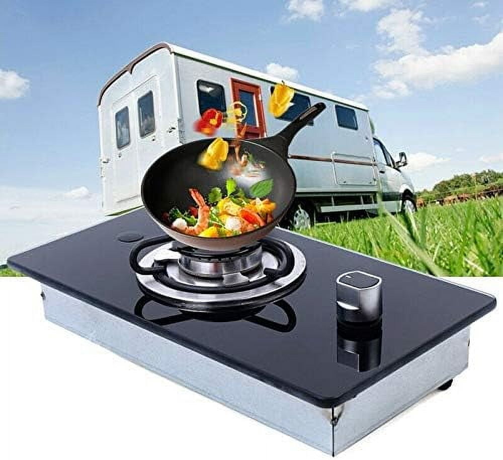 Gas Stove Gas Cooktop RV Boat Caravan Burner LPG Gas Hob Cooktop With ...