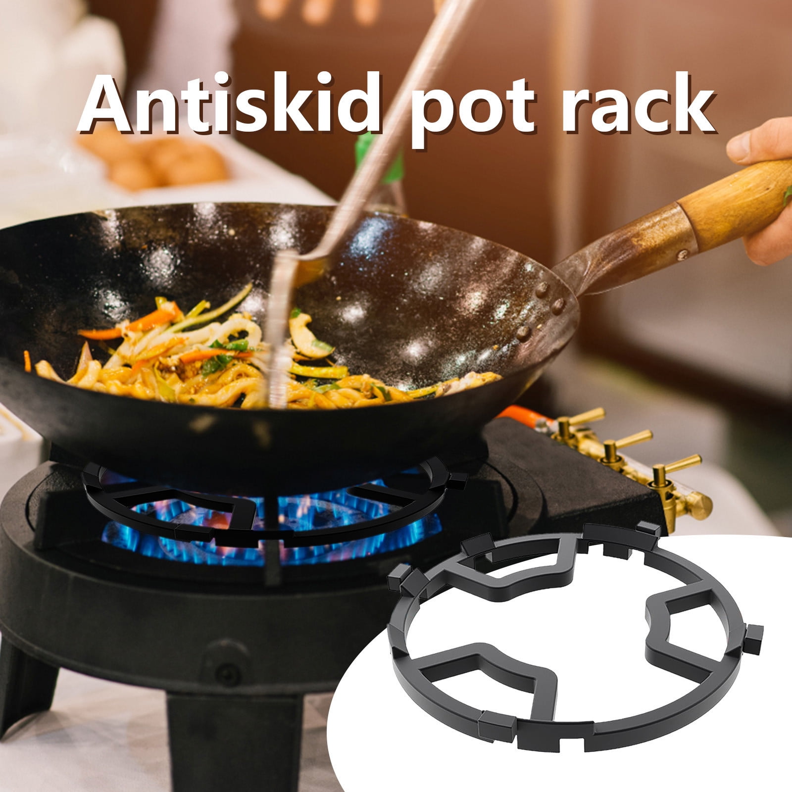 Gas Stove Pot Rack, Universal Camping Stove Holder, Non Slip 4, 5 ...