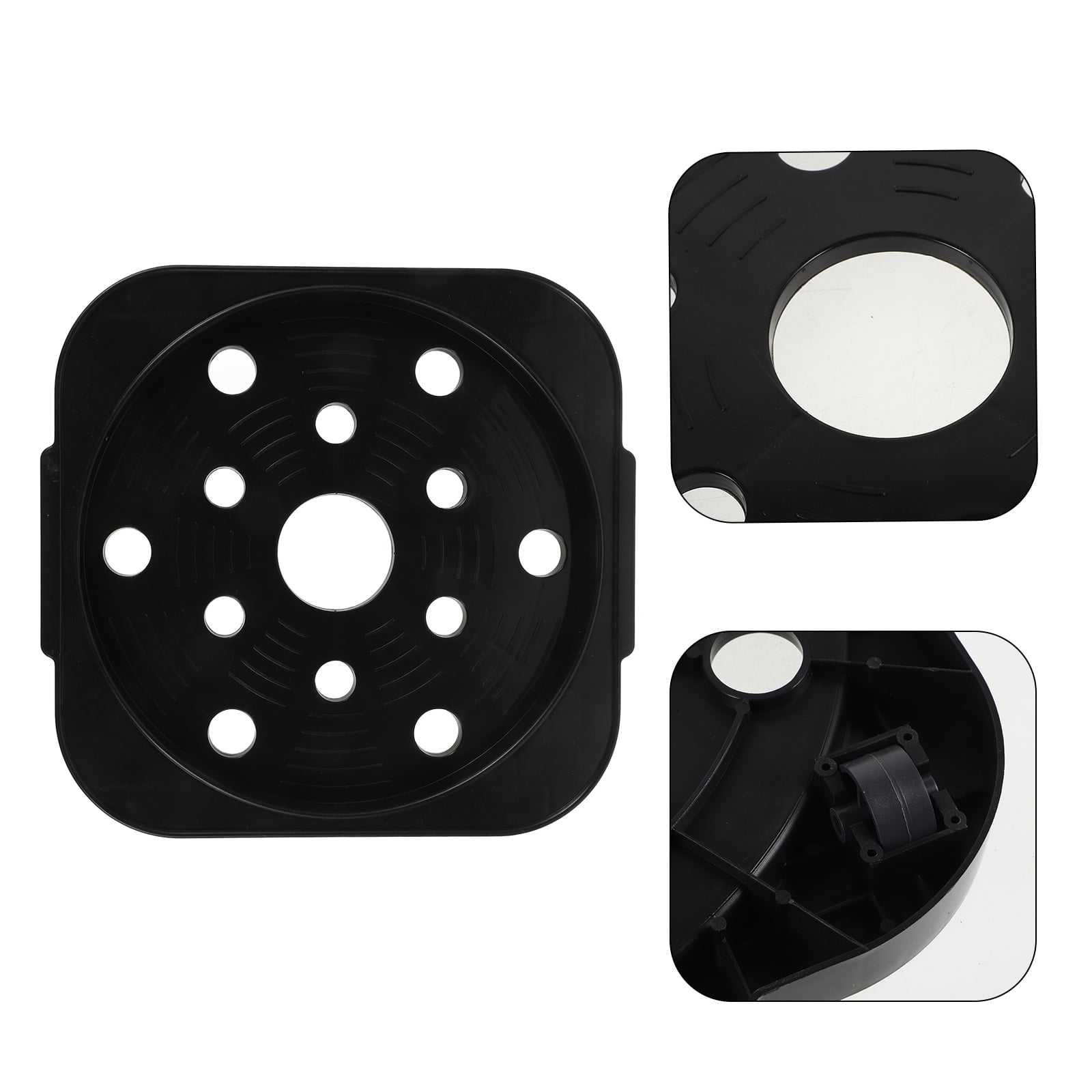 Amosfun Black Propane Tank Base with Wheels Stand for Outdoor and ...