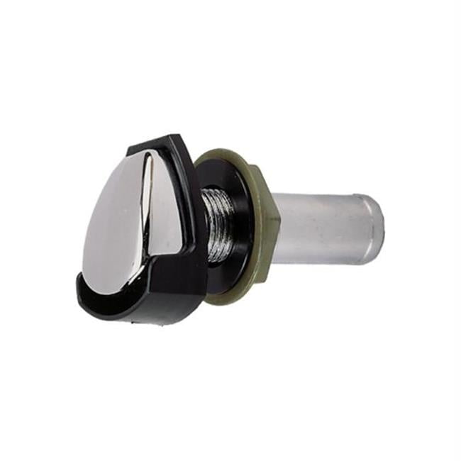 Gas Tank Vent with Splash Guard - Chrome Plated Zinc - &No.8541;'' Hose ...
