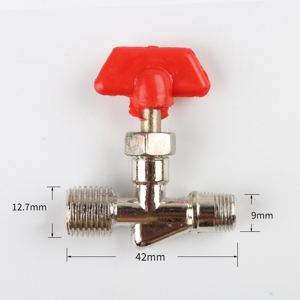 Gas Valve Male Thread Air Compressor Parts Joint Pipe Needle Air ...