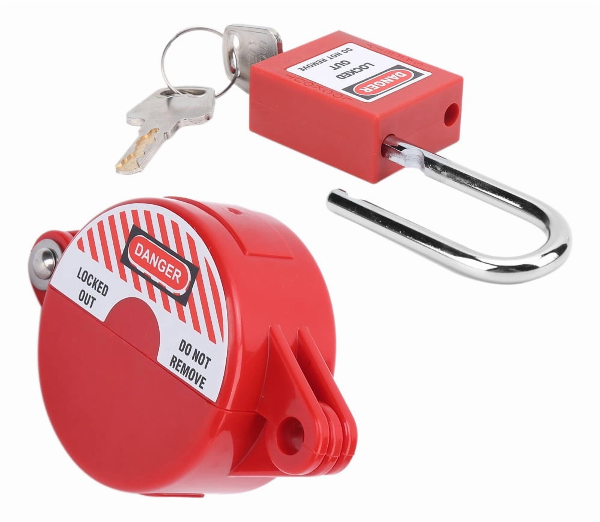 Gas Water Valve Lockout Security Padlock - Walmart.com