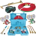 Portable Gas Welding Kit with Oxygen Acetylene, Welder Attachment ...