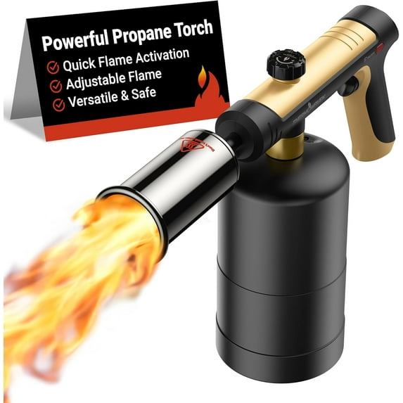 Gas Welding Kits with One-Touch Fire, Cooking Blow with a Safety Lock ...