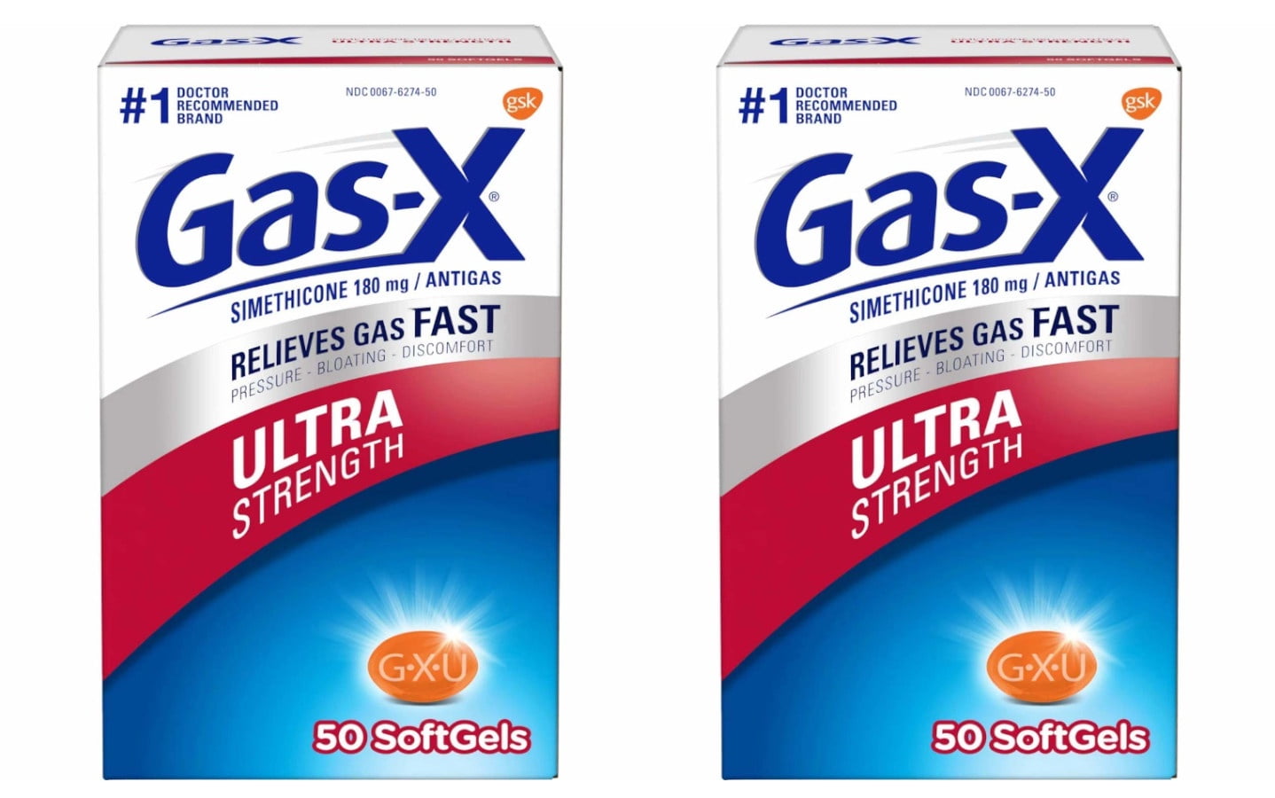 Gas-X Ultra Softgels (Pack of 2) - Walmart.com