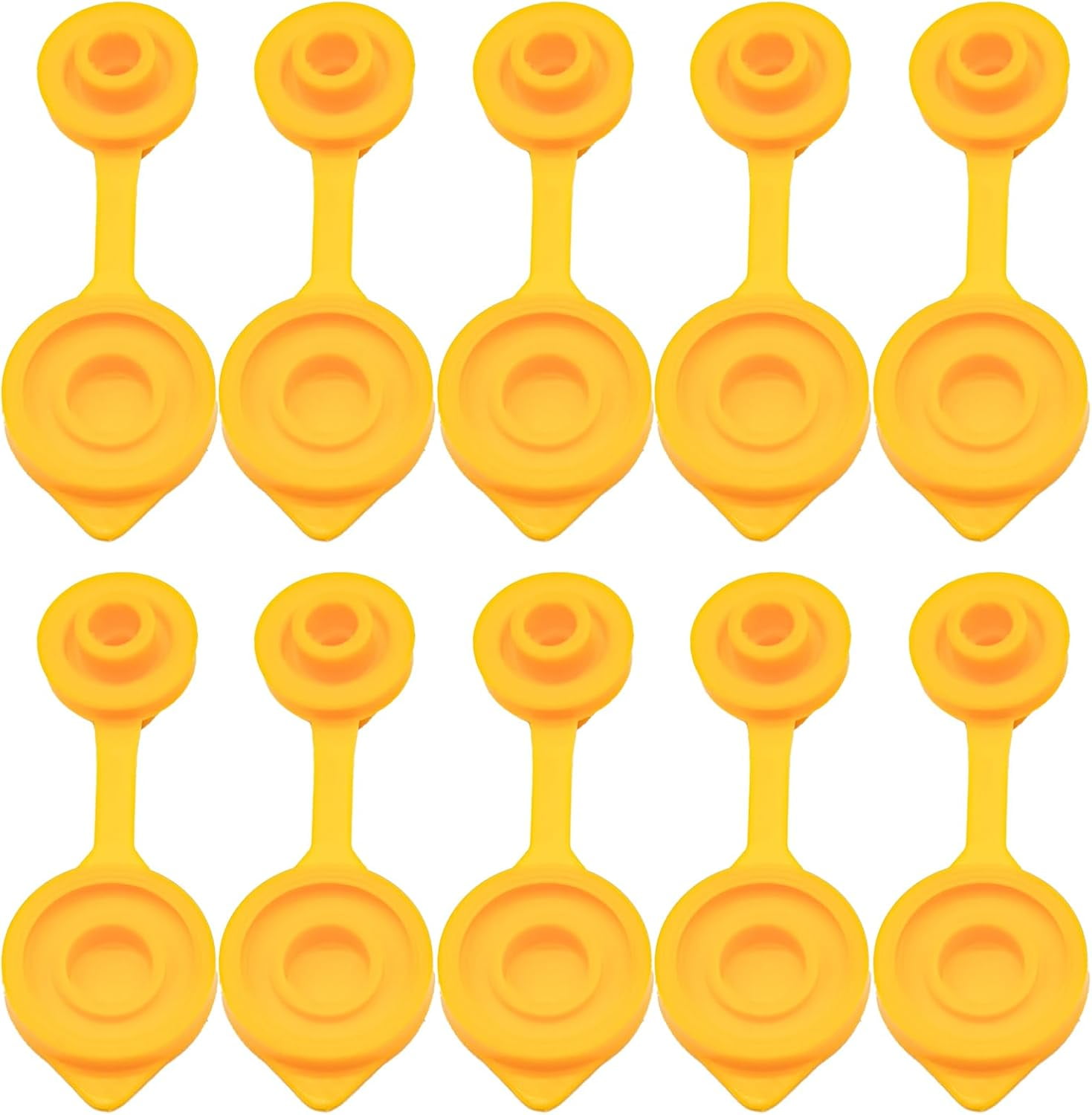 𝟏𝟎 𝐏𝐜𝐬 Gas can Vents for Plastic Gas Cans, Gas Can Vent Caps, Yellow ...