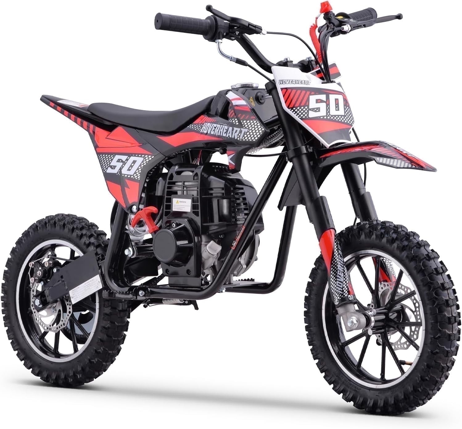WAWA Gas Dirt Bike for Adults & Teens, 49CC 4-Stroke Gas Powered off ...